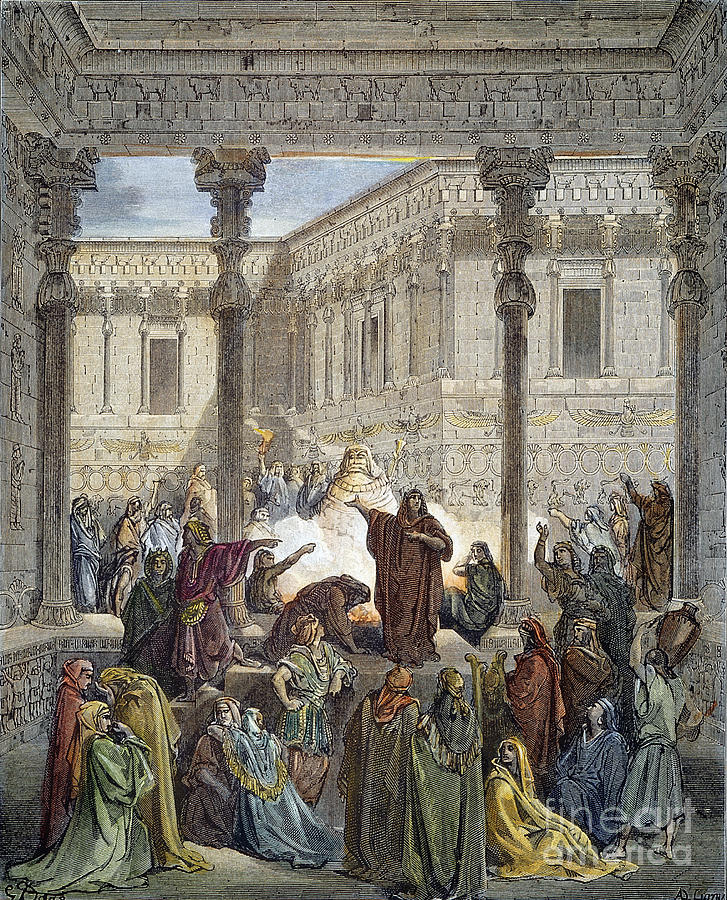 Daniel Drawing by Gustave Dore - Pixels