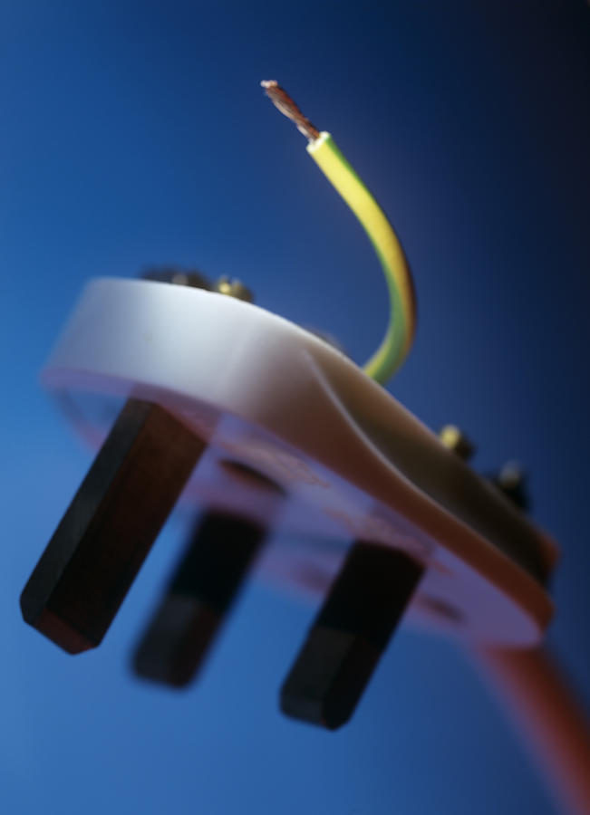 Electrical Plug #1 by Science Photo Library