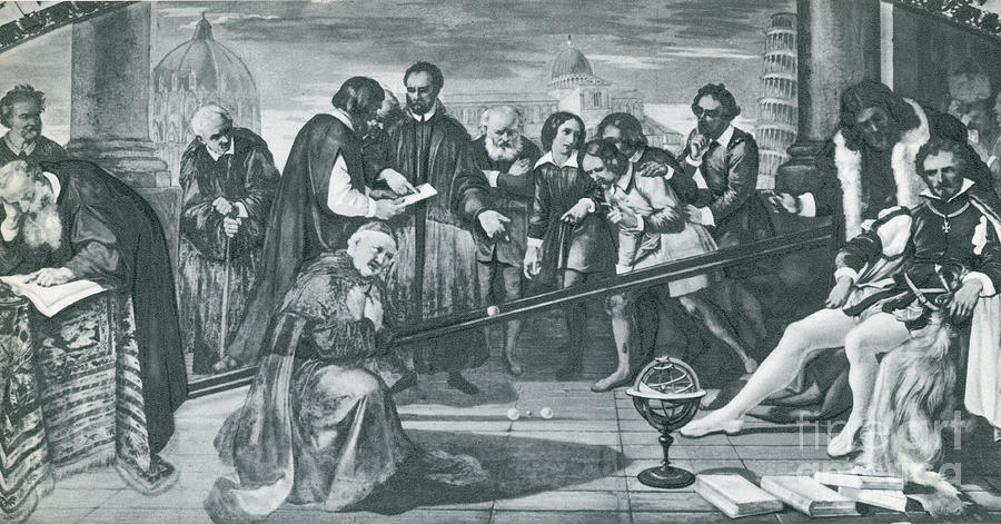 Galileos Gravity Experiment Photograph by Science Source - Fine Art America