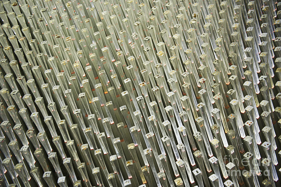 Glass Rods Arranged as Artwork Photograph by Dave & Les Jacobs - Fine ...