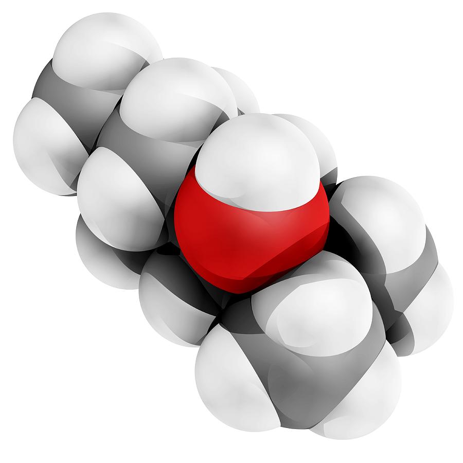 Menthol Molecule Photograph by Laguna Design - Fine Art America