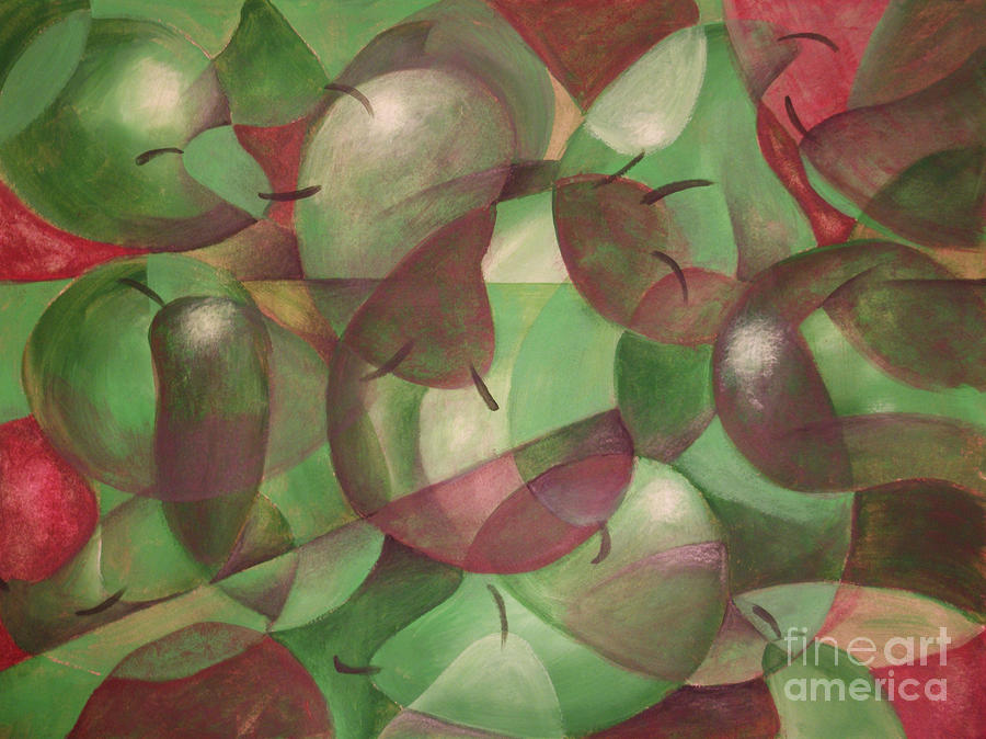 Pears Painting by Stephen Roberson - Fine Art America