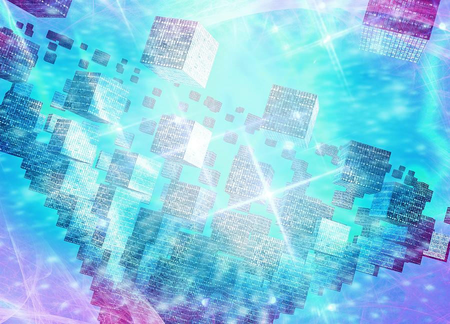 Quantum Computing, Conceptual Artwork Photograph by Victor Habbick ...