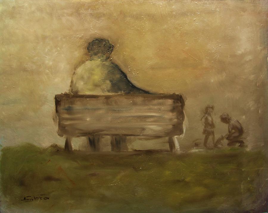 Remember when Painting by Nancy V - Fine Art America