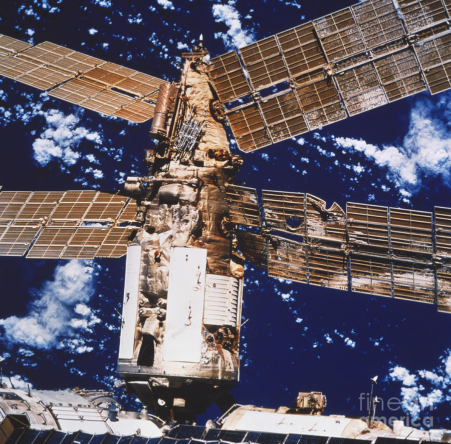 Space Station Damage Photograph by Science Source | Fine Art America