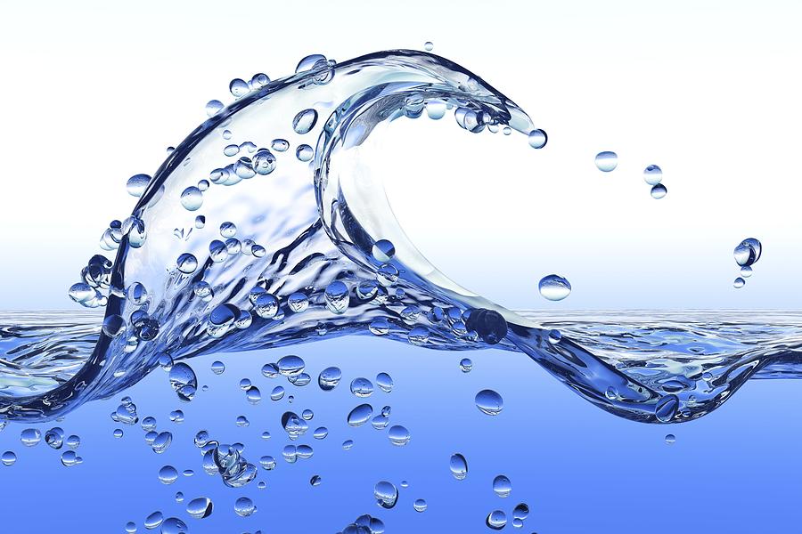 Splashing Wave, Split View Photograph by Pasieka - Fine Art America