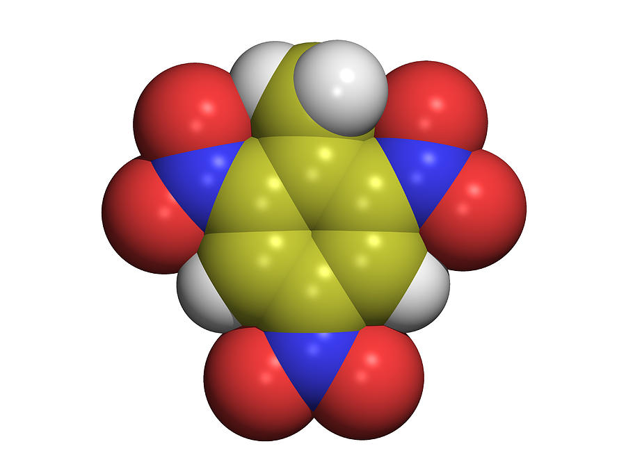 Tnt Molecule #1 Photograph by Science Photo Library - Pixels Merch