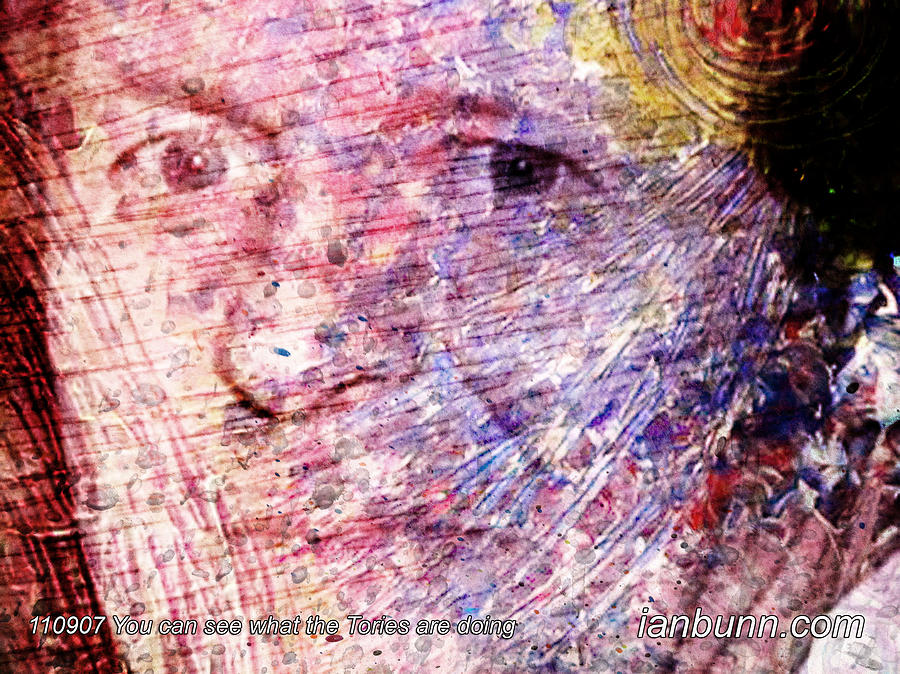 110907 You Can See What The Tories Are Doing Digital Art By Ian Bunn