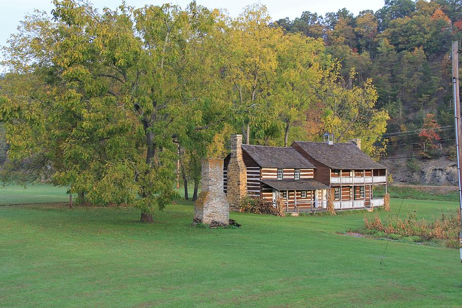 1797 West Virginia Homestead Photograph by Frank Wickham