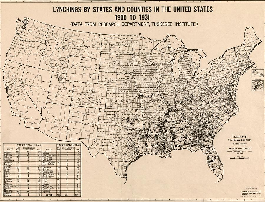 1931 Map, Based On Statistical Research Photograph by Everett - Pixels