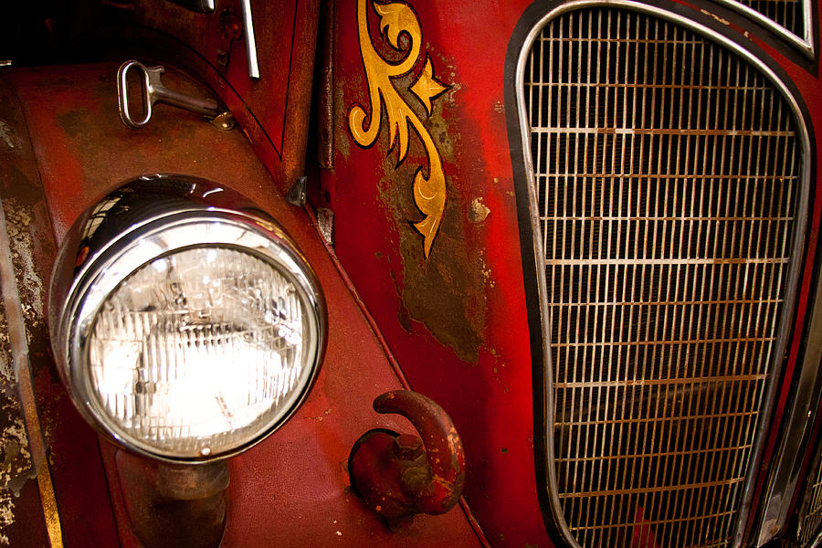 1941 Hahn Open Cab Fire Engine Photograph by David Patterson - Pixels