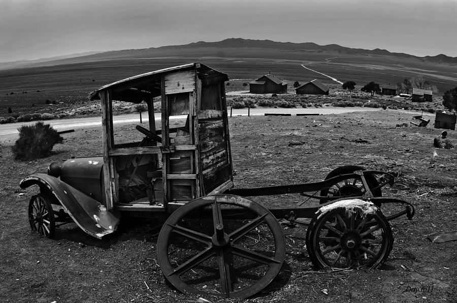 Car at Berlin Nevada Photograph by Day Williams - Fine Art America