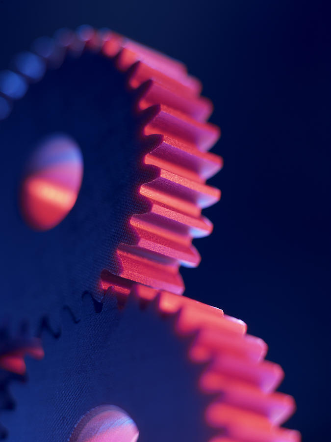 Cogwheels #2 by Science Photo Library