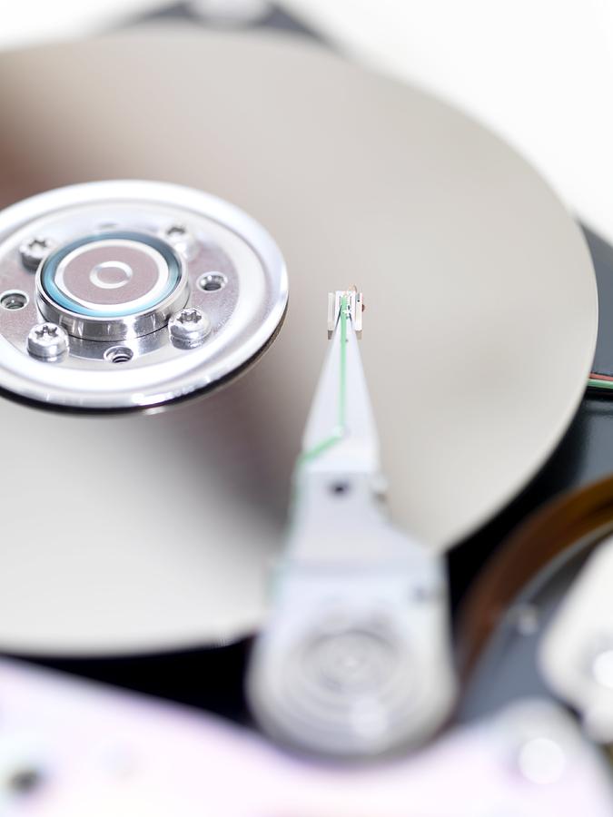 Computer Hard Disc Photograph by Tek Image - Fine Art America