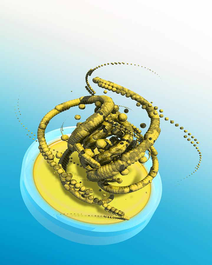 Creation Of Artificial Life, Artwork Photograph by Victor Habbick ...