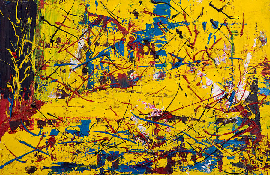 Experiment Painting by Bob Usoroh - Fine Art America
