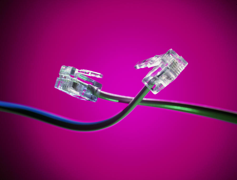 Internet Connectors Photograph by Tek Image - Fine Art America