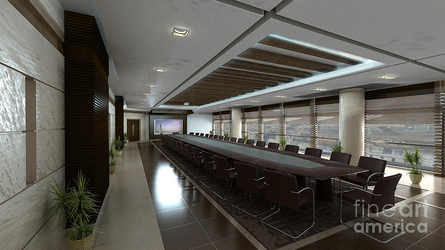 Mazalem Complex Interior Digital Art by DotDesign Memusleh - Fine Art ...