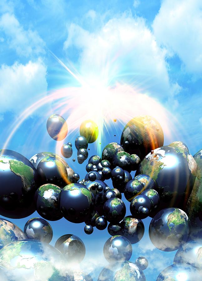 Multiple Dimensions, Conceptual Artwork Photograph by Victor Habbick ...