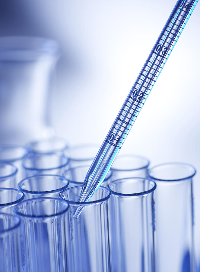 Pipetting Photograph by Tek Image - Fine Art America