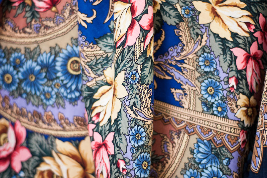 Russian fabric pattern Photograph by Igor Sinitsyn - Fine Art America