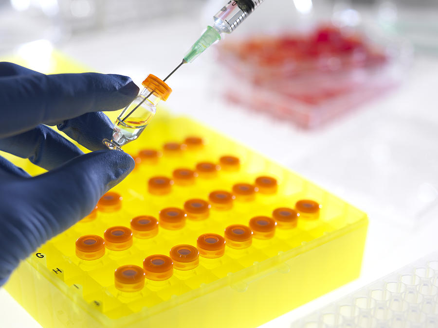 Sample Preparation Photograph by Tek Image - Fine Art America