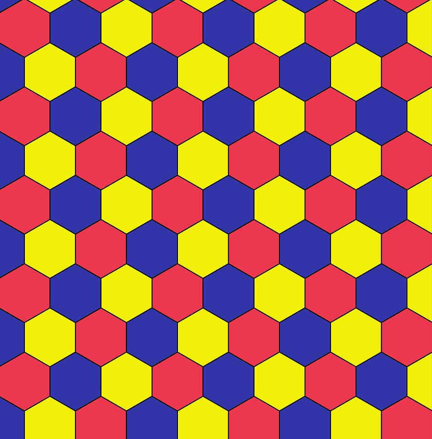 Uniform Tiling Pattern Photograph by