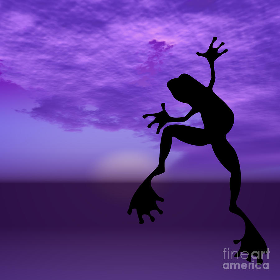 Dancing Frog Digital Art by Okee Stiles - Fine Art America