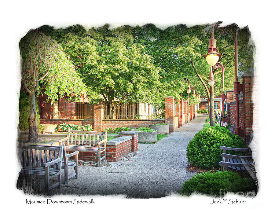 Downtown Maumee Photograph by Jack Schultz - Fine Art America