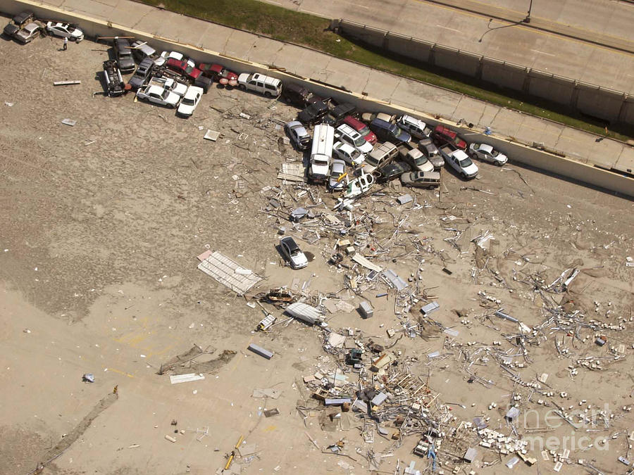 Hurricane Katrina Damage Photograph by Science Source
