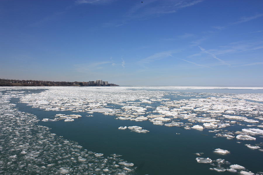 Lake Erie Ice Photograph by MB Matthews - Fine Art America