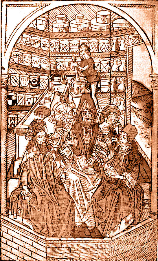 Medieval Pharmacy #3 by Science Source