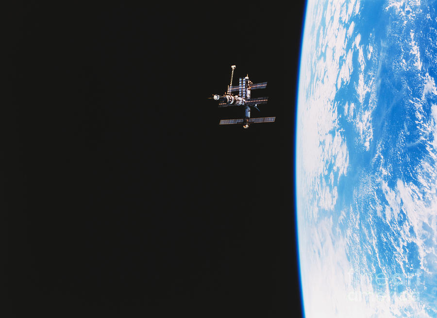 Mir Space Station Photograph by Science Source | Fine Art America