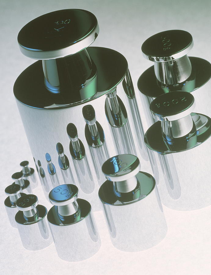 Weights #3 by Science Photo Library