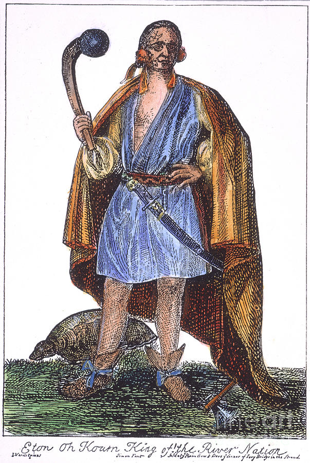 Mohawk Chief, 1710 Photograph by Granger