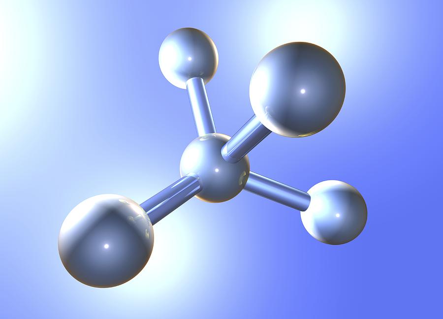 Generic Molecule, Artwork Photograph by Pasieka - Fine Art America