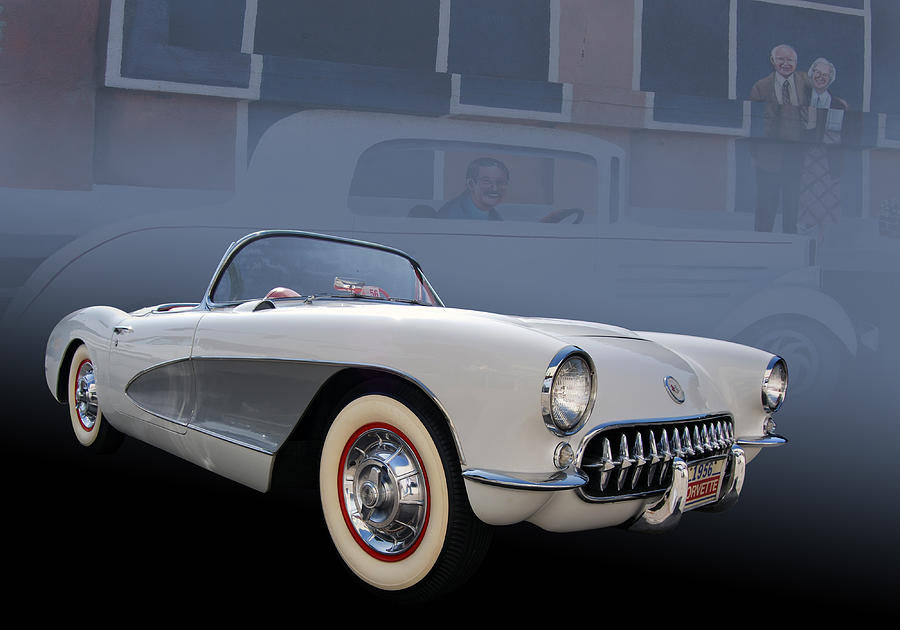 56 Corvette Photograph by Bill Dutting - Fine Art America