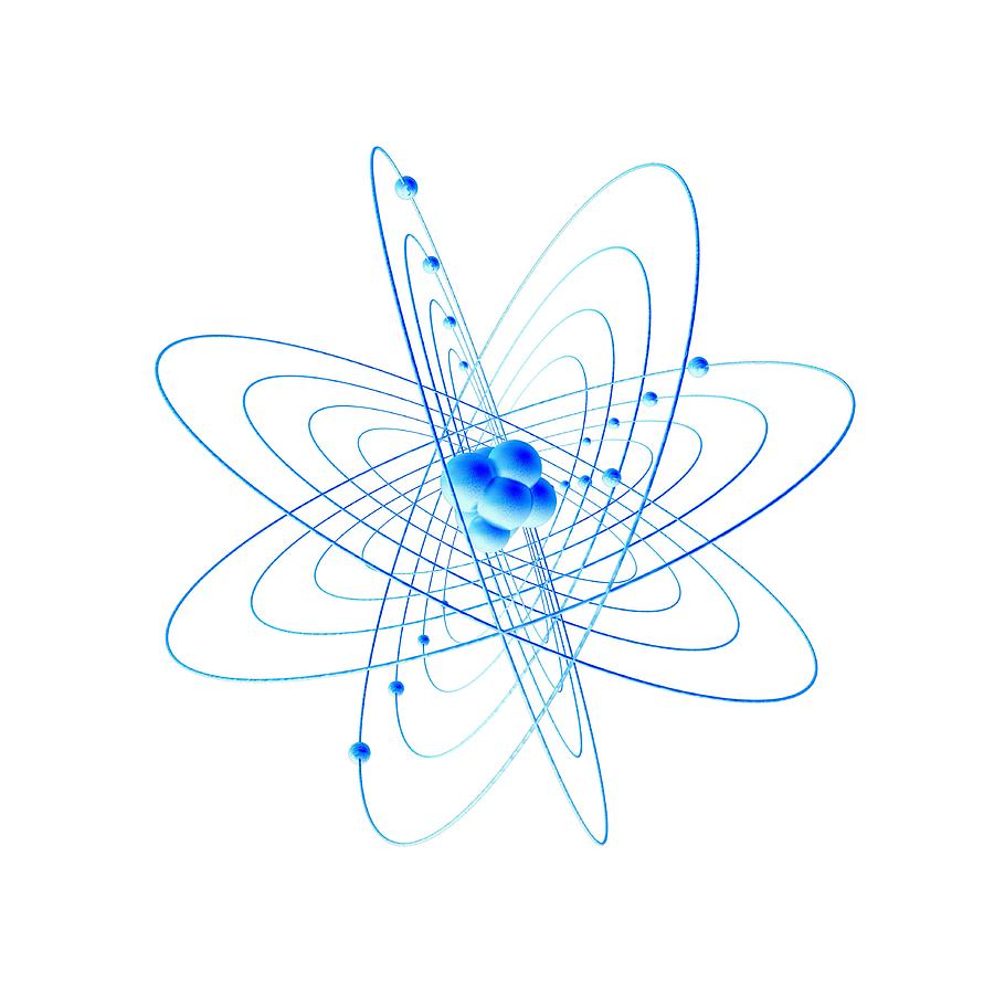 Atomic Structure, Artwork Photograph by Mehau Kulyk - Fine Art America