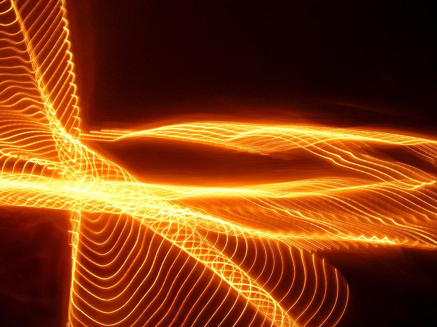 Light Patterns Photograph by Pasieka - Fine Art America