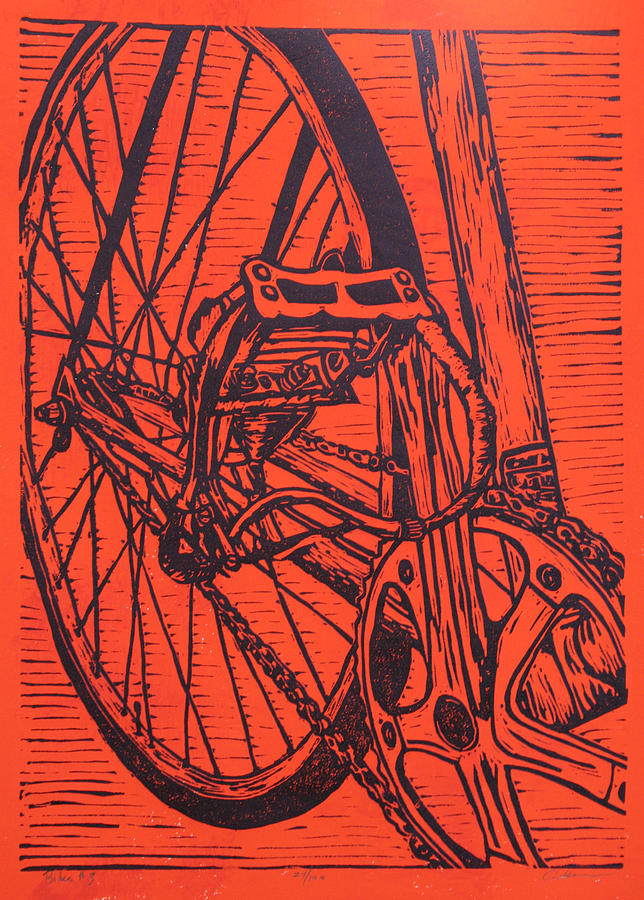 Bike 3 Drawing by William Cauthern - Fine Art America