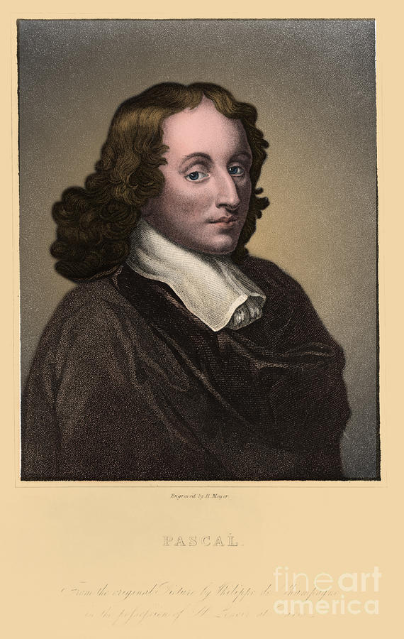 Blaise Pascal, French Polymath Photograph by Science Source - Fine Art ...