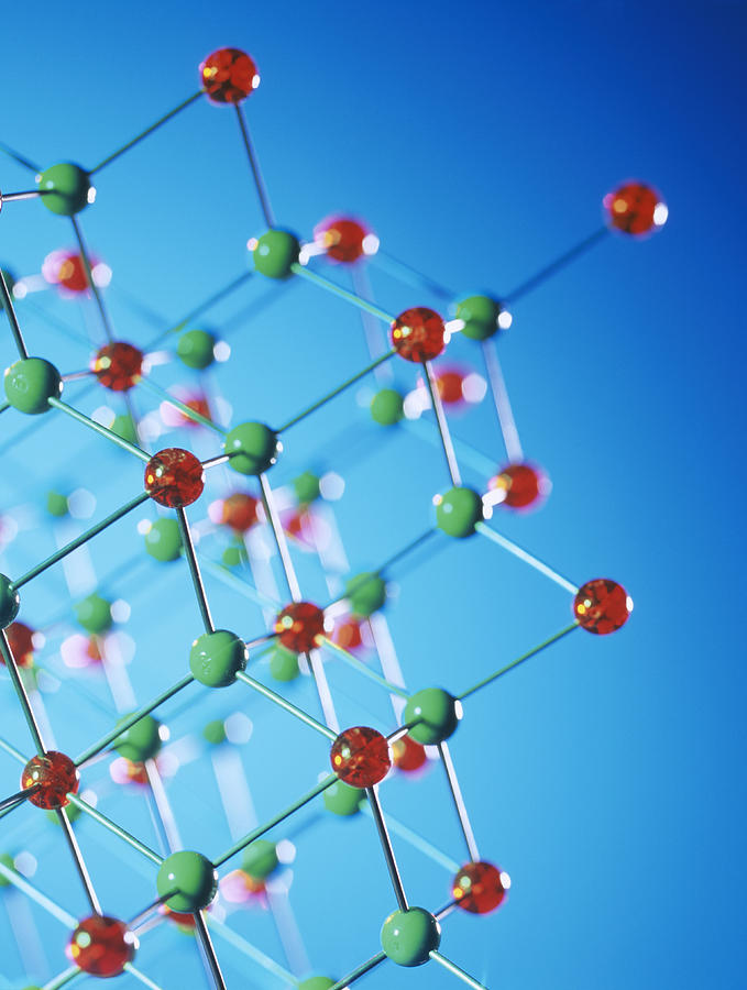 Molecular Model Photograph by Tek Image | Pixels