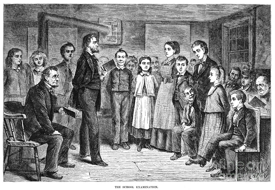 Elementary School Photograph by Granger