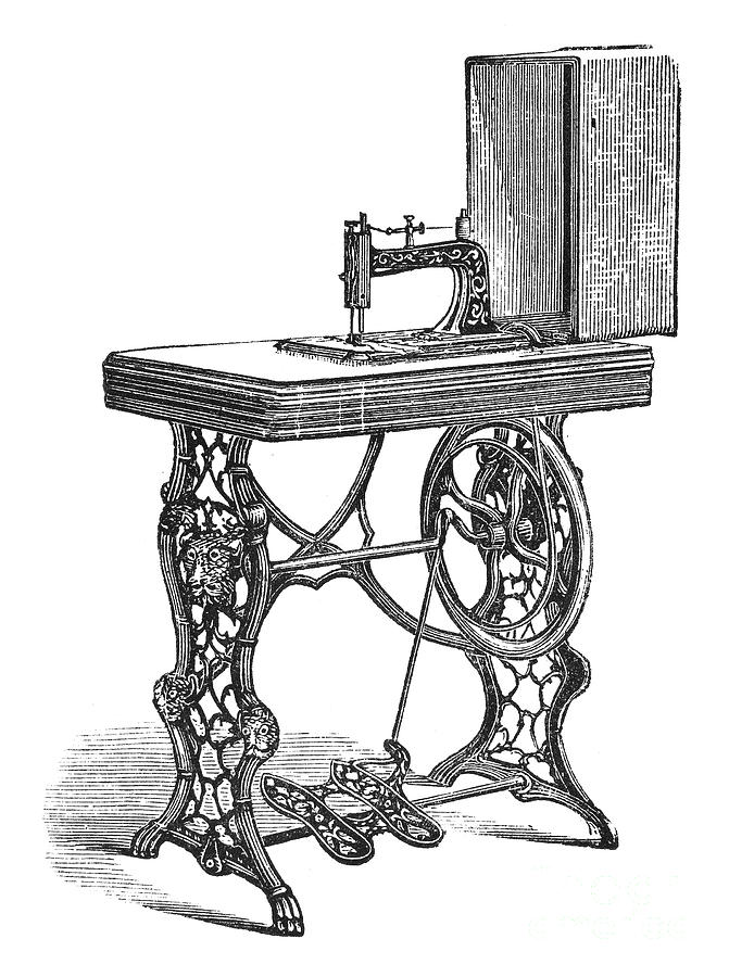 Sewing Machine Photograph by Granger