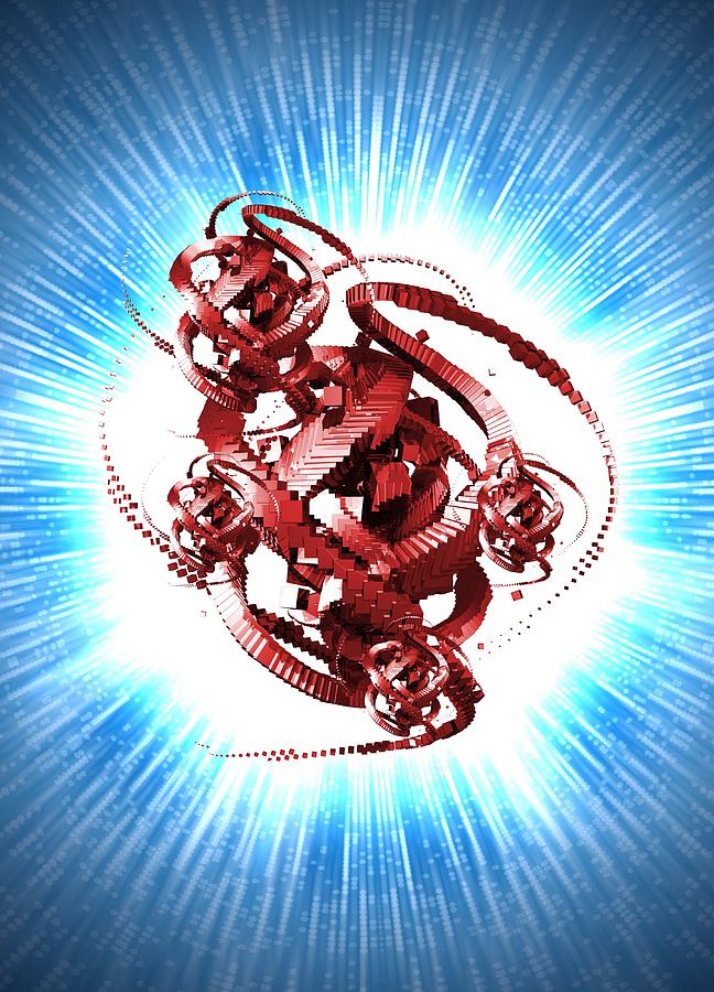 Computer Virus, Conceptual Artwork Photograph by Victor Habbick Visions ...