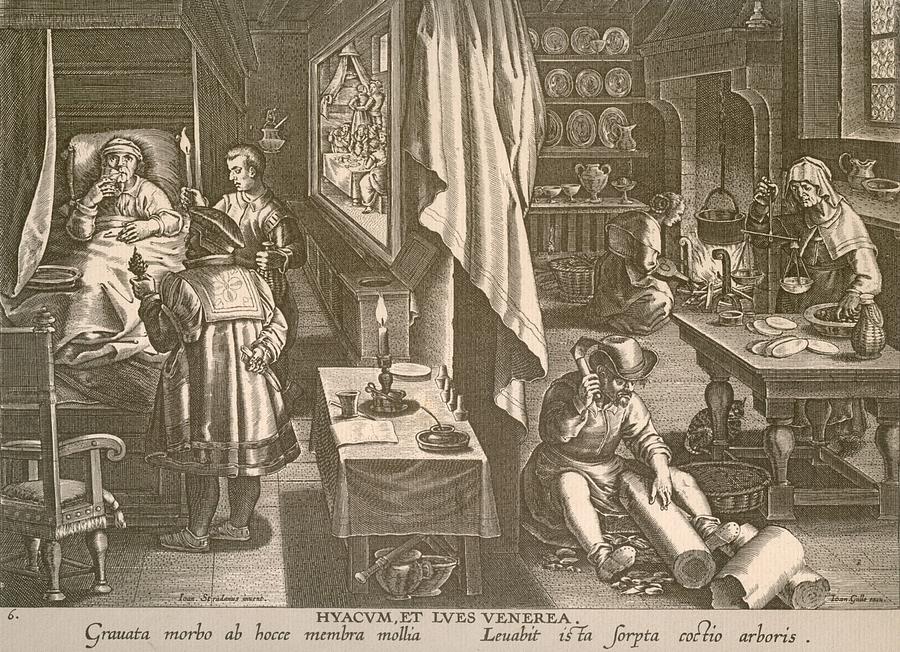 A Multi-scene Engraving Shows Photograph by Everett - Pixels