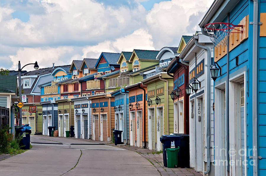 A Pretty Street in the Beach Photograph by Gerda Grice - Fine Art America