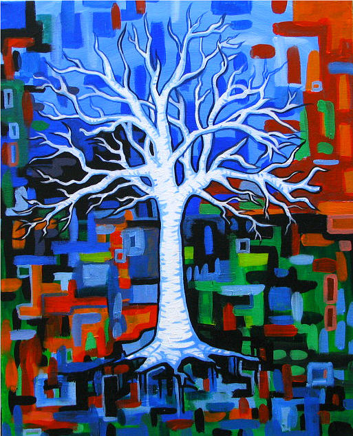 A Tree 2 Painting by Jason Towne - Fine Art America