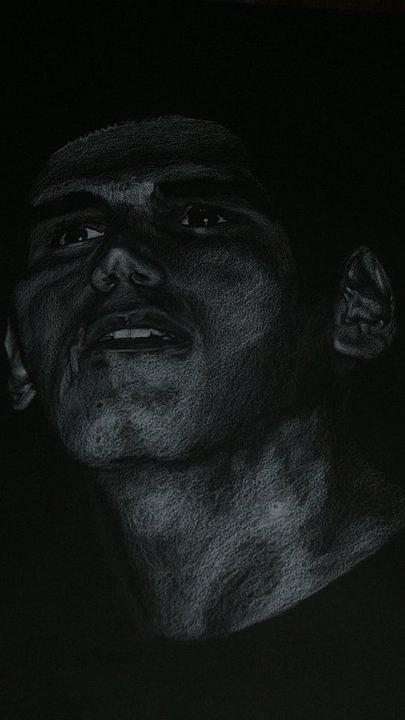 A Wondering Gaze Drawing by Anthony Lopez - Fine Art America