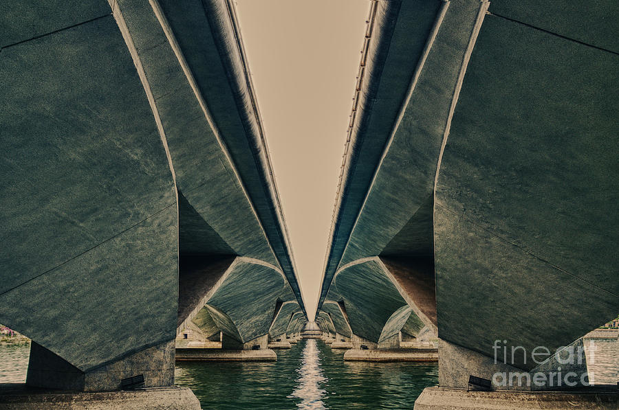 Abstract bridge Photograph by Panupong Roopyai - Pixels Merch